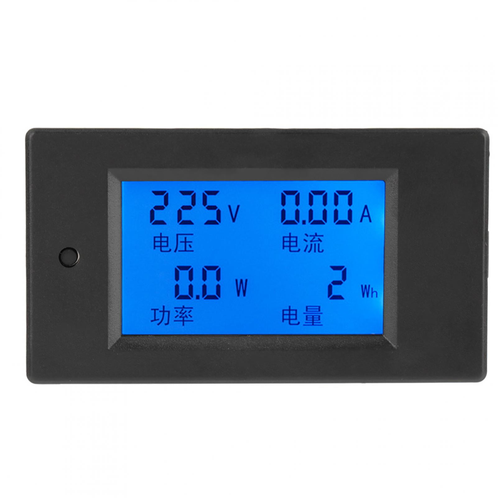 PZEM-021 20A Digital AC Voltage Current Power Energy Meter with LCD ...