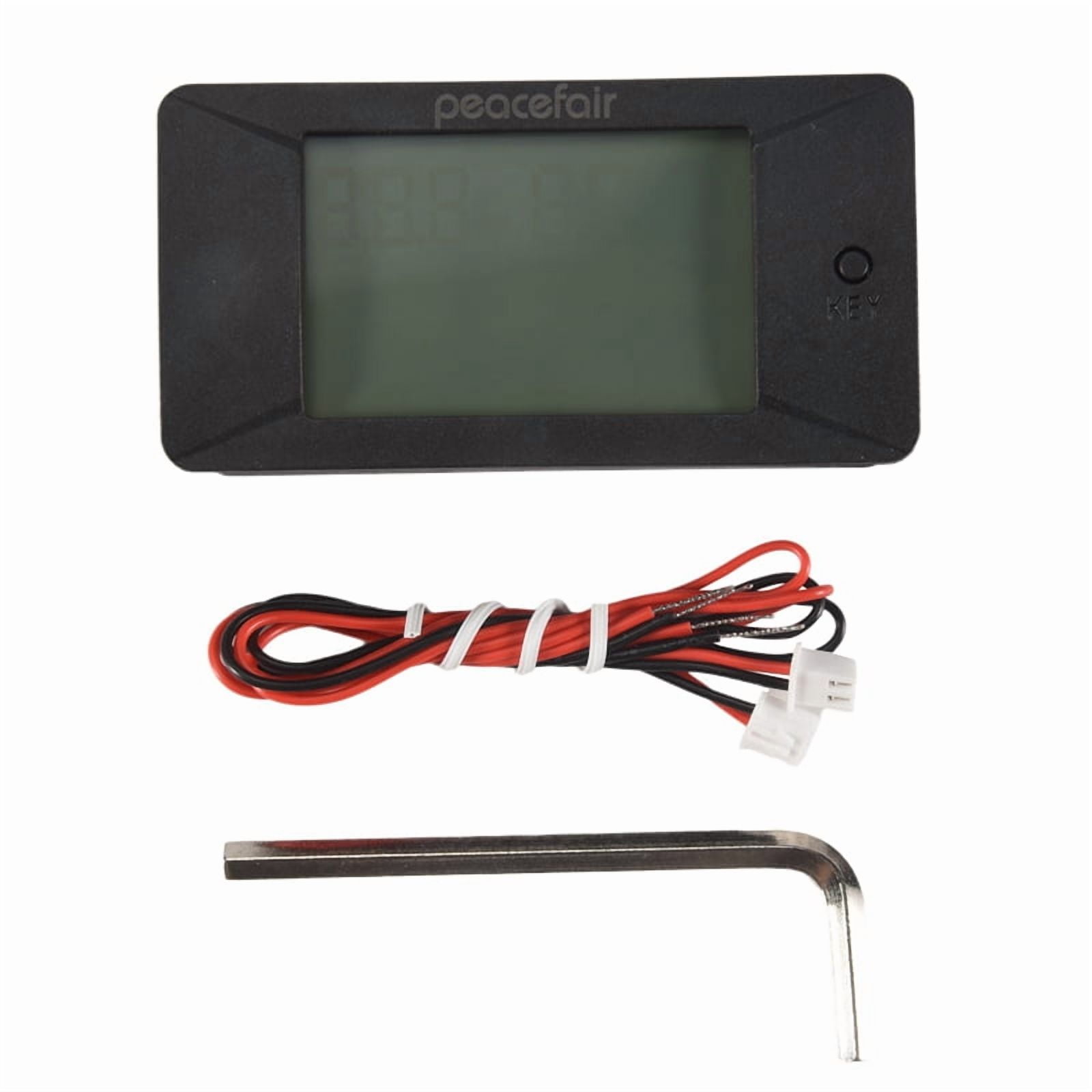PZEM-025 DC Digital Battery Tester Bidirectional Ammeter Voltmeter ...