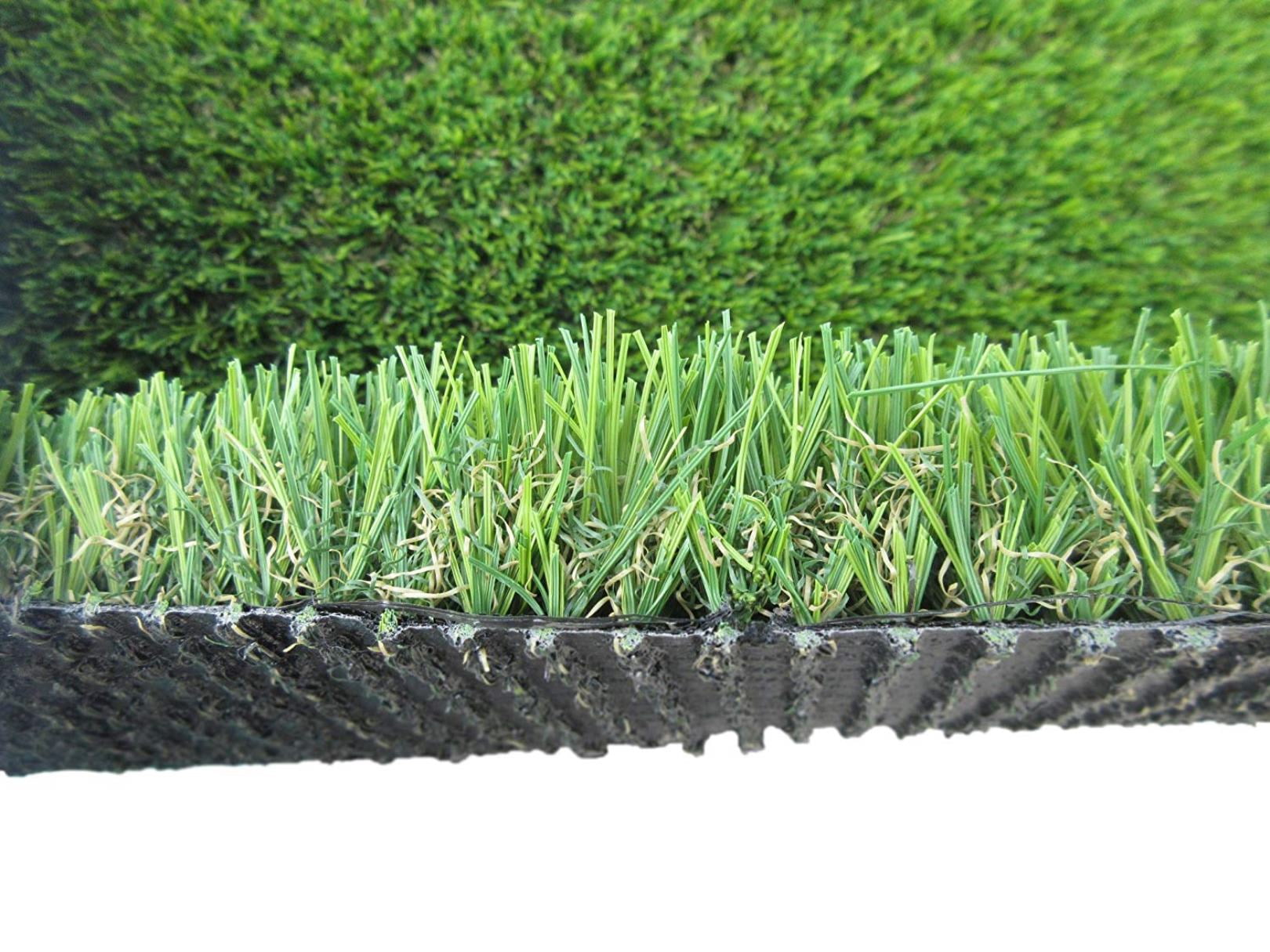 PZG Commerical Artificial Grass Patch w/ Drainage Holes & Rubber ...