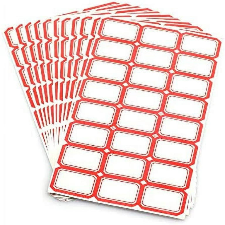 Blank Sticker Labels