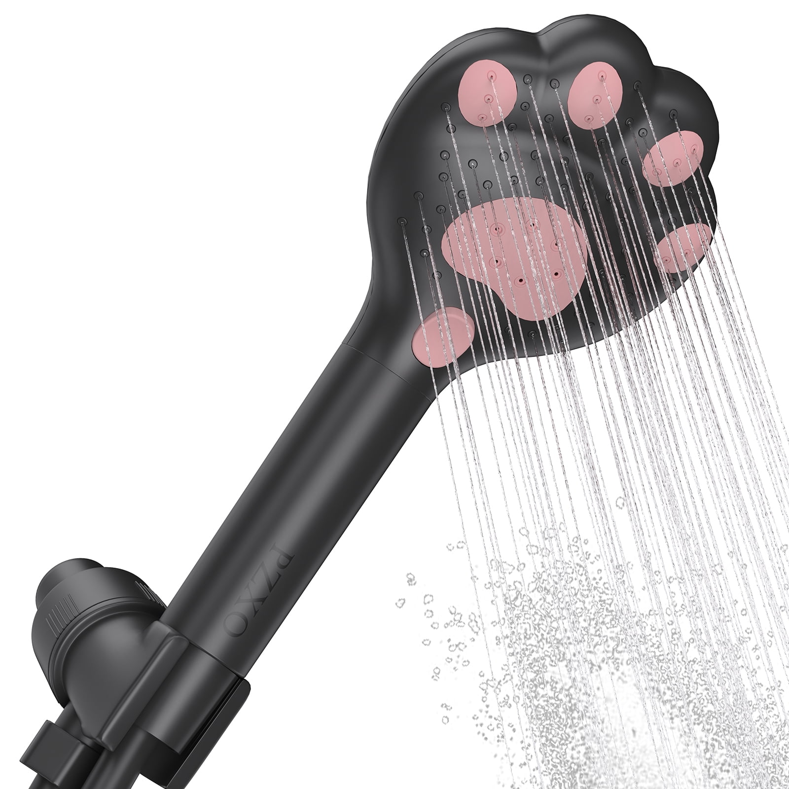 PZXO Handheld Shower Head Kits, High Pressure Cat Paw-Shaped Showerhead ...