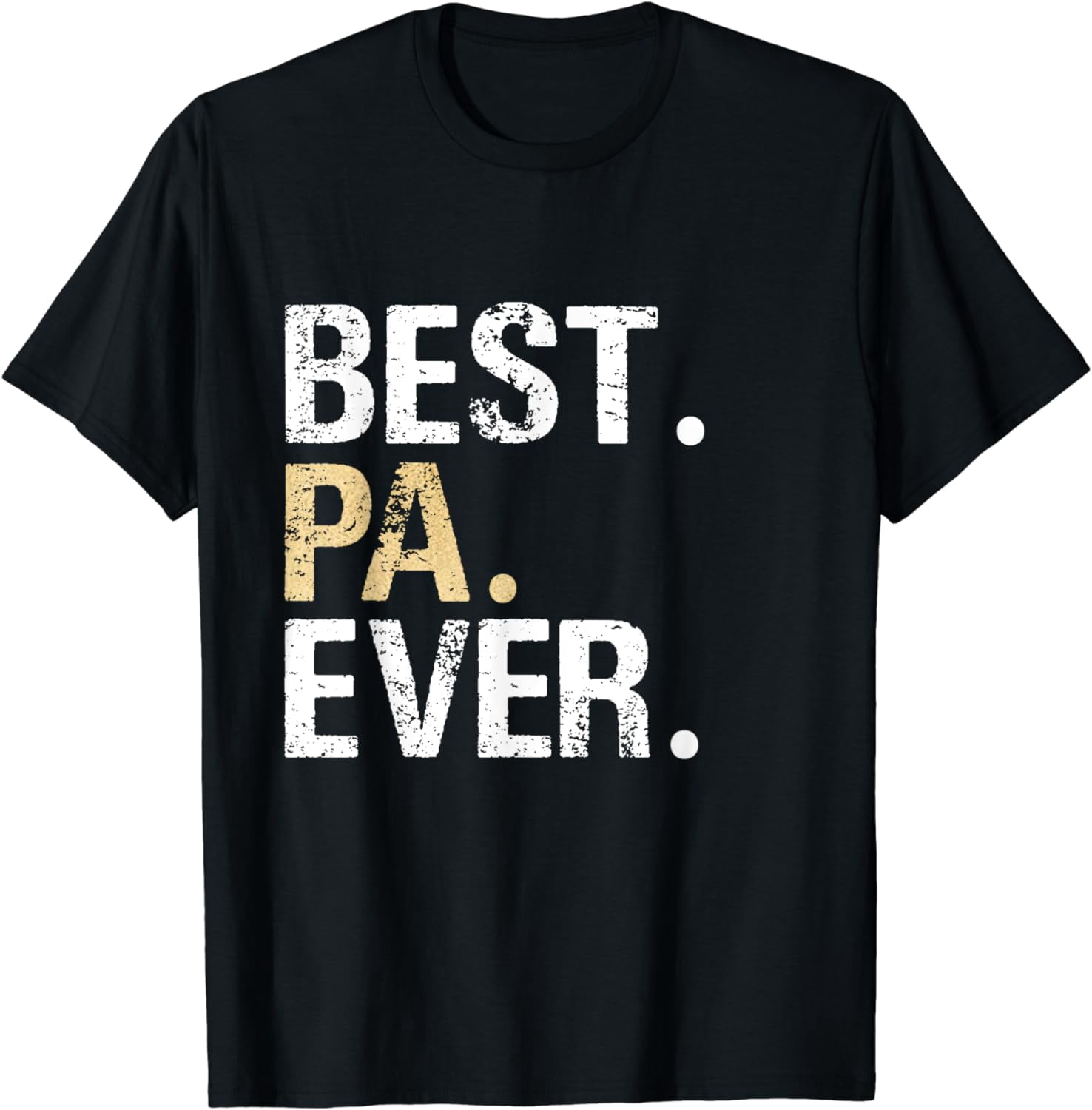 Pa Gift from Granddaughter Grandson Best Pa T-Shirt - Walmart.com