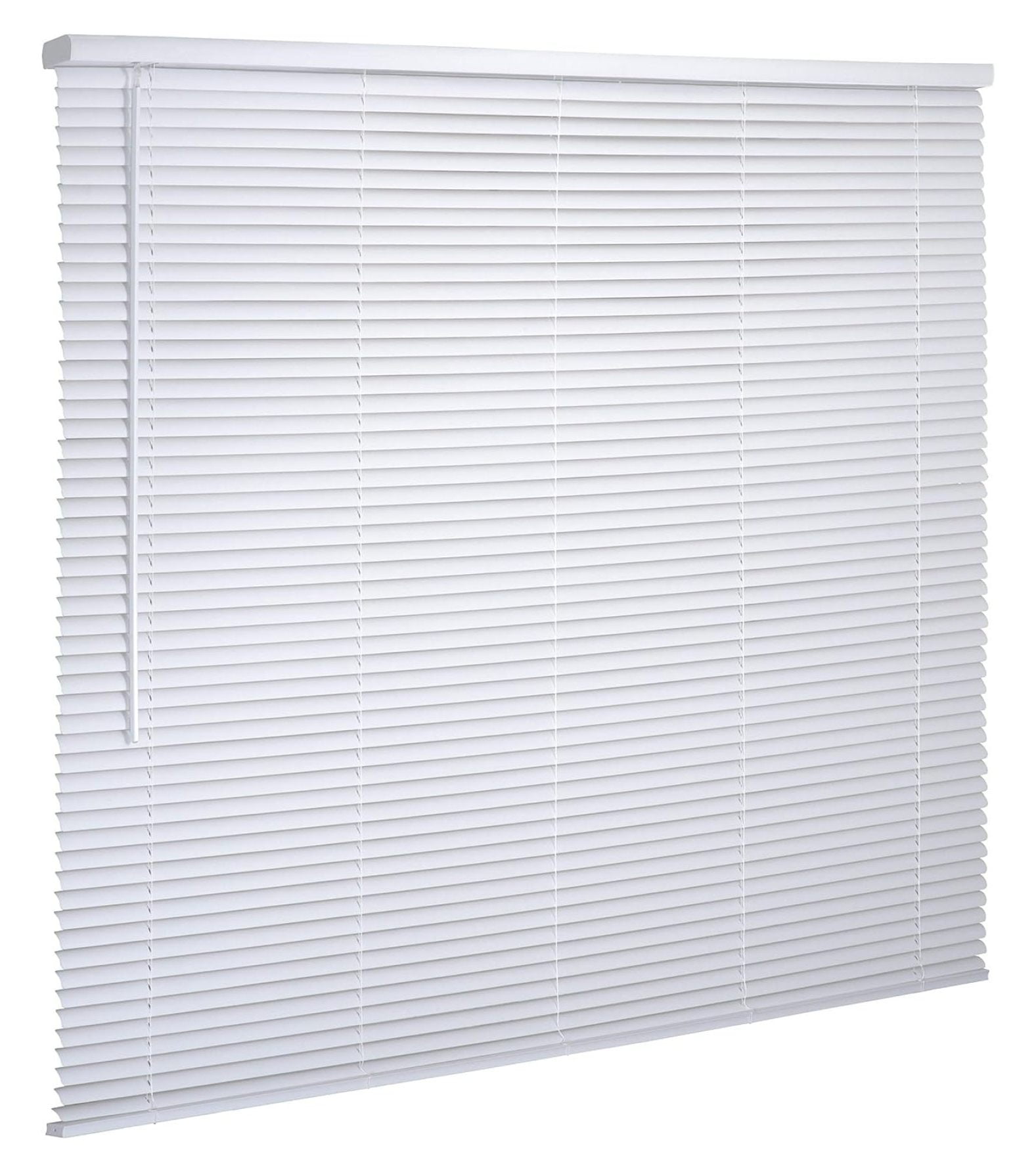 PaFagwy Cordless 1" Vinyl Mini Blind 62" Wide x " Long, White ...
