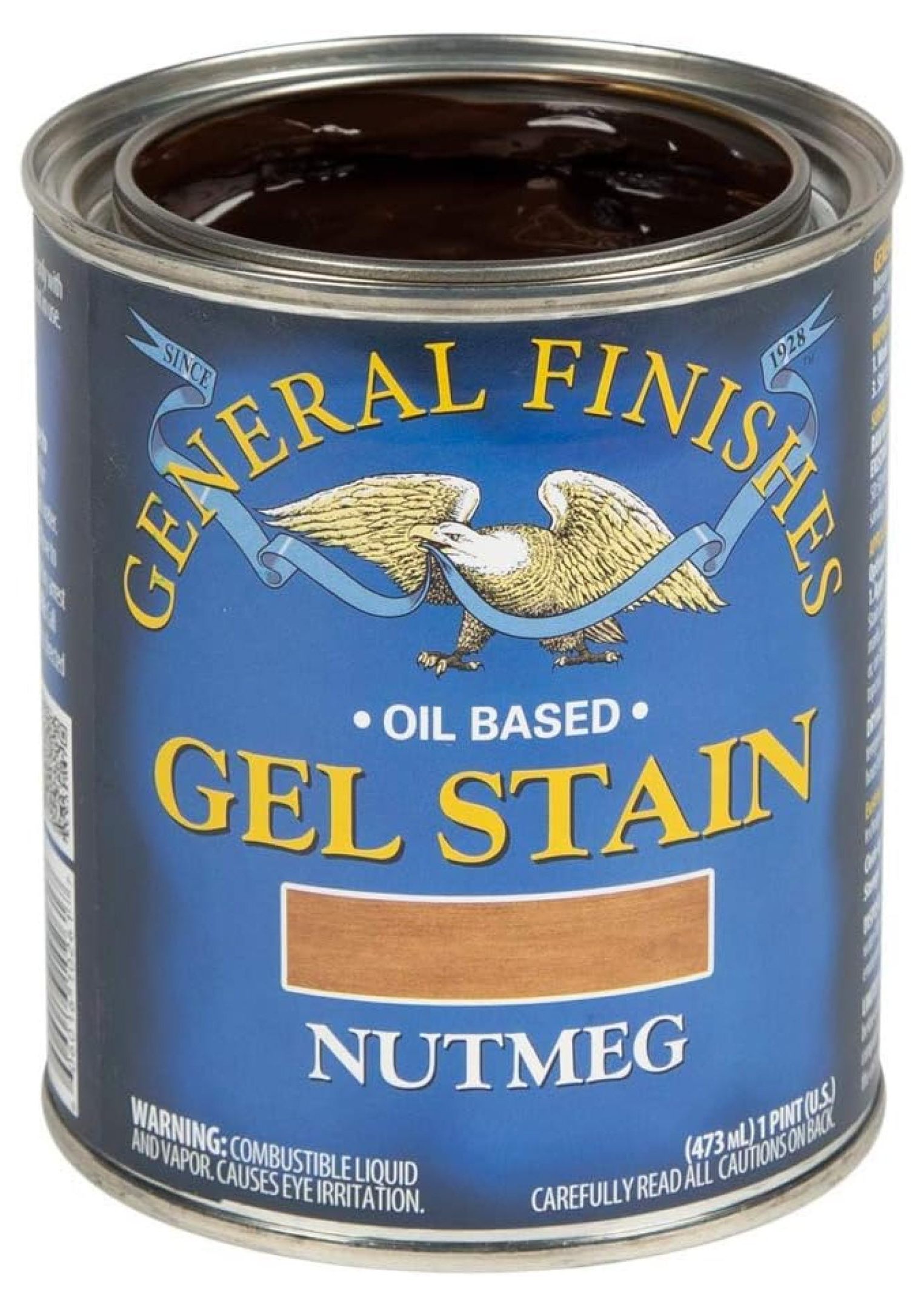 PaFagwy Oil Base Gel Stain, 1 Pint, Nutmeg - Walmart.com