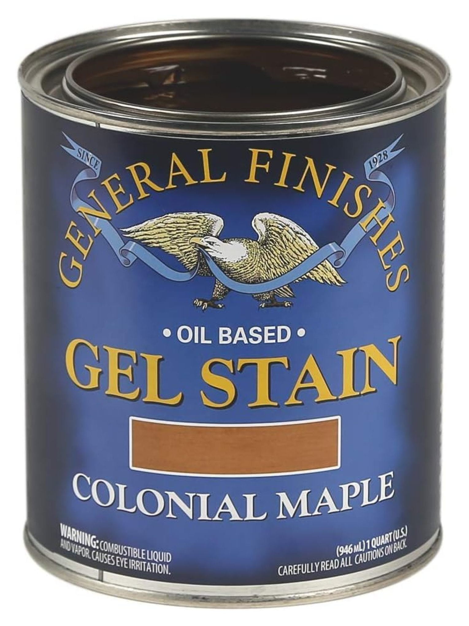 PaFagwy Oil Base Gel Stain, 1 Quart, Colonial Maple - Walmart.com