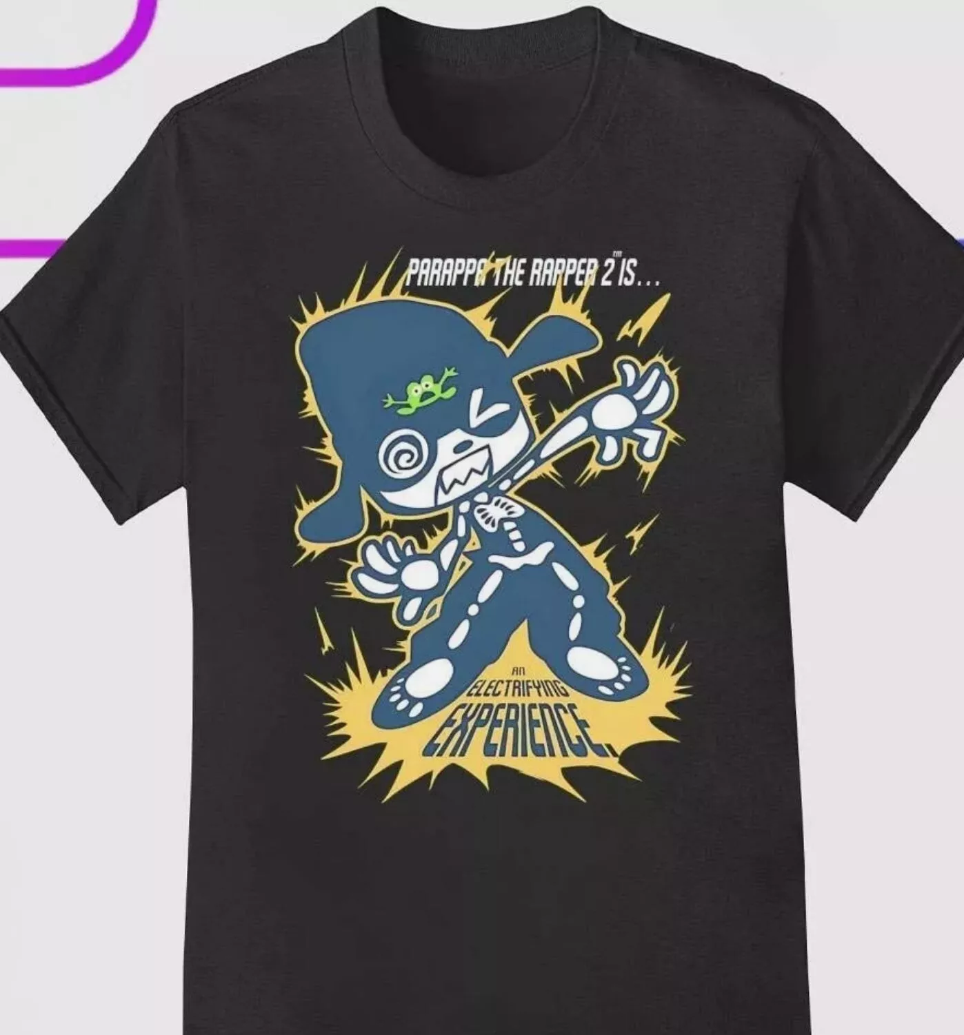 PaRappa the Rapper Black Color All Size Shirt Gift For Fan - Walmart.com