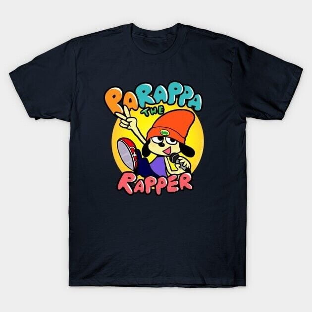 PaRappa the Rapper Game Graphic Shirt Retro Gaming Tee - Walmart.com