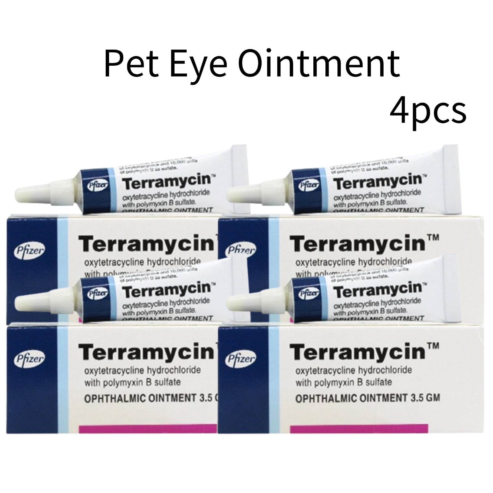 Paaisye Pet-Safe Terramycin Eye Wipes: Antiseptic Treatment for Clean ...