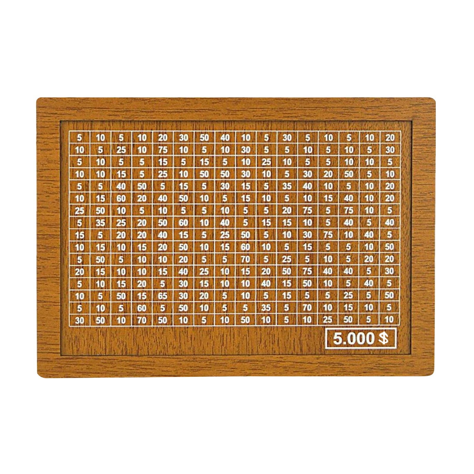 Paaisye Wooden Savings Box, Wooden Money Box with Engraved Figures ...