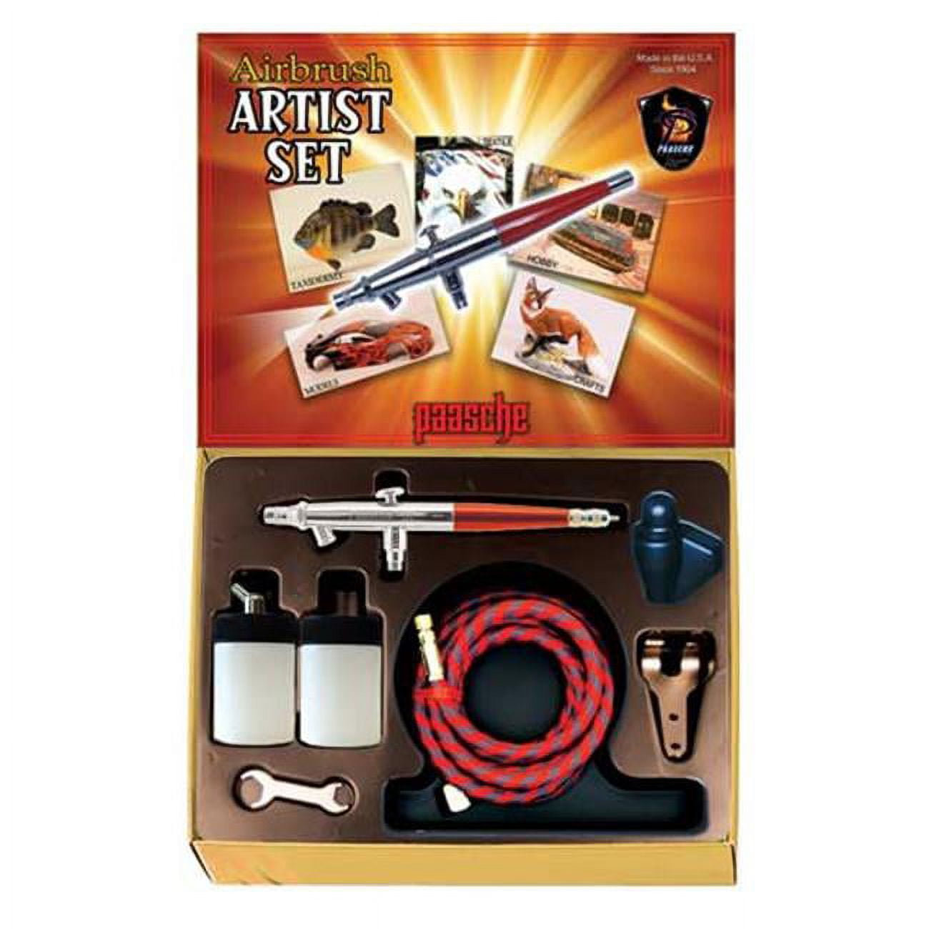 Paasche Single Action Internal Airbrush Mix Set with 0.73 mm Head ...