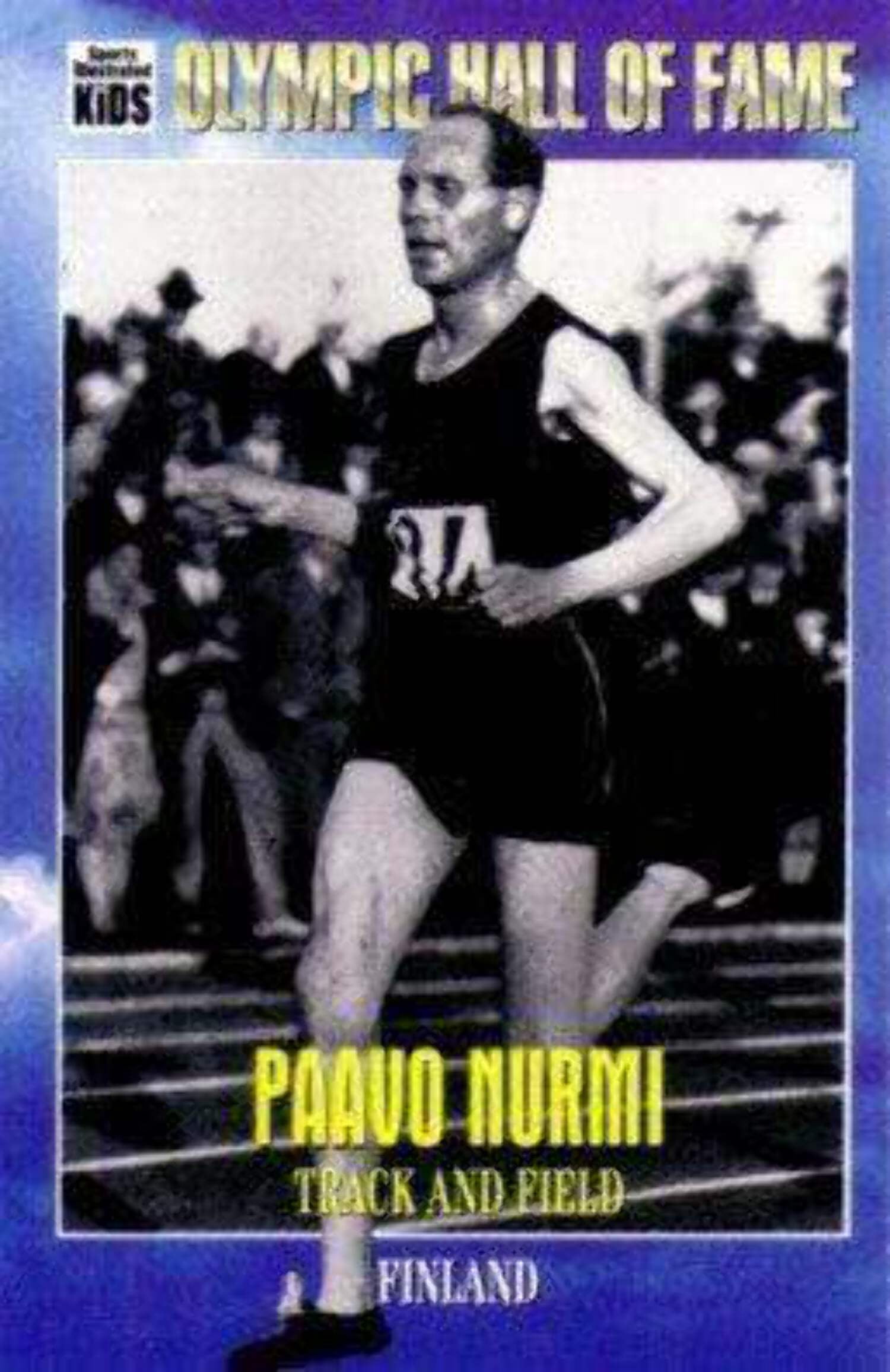 Paavo Nurmi Olympic Hall of Fame 1995 Sports Illustrated for Kids card ...