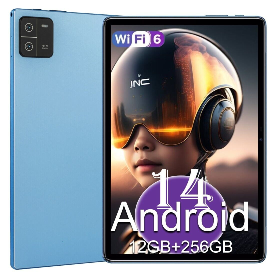 Pab 6 WiFi Tablet Android 14 10.1 Inch 12GB+256GB 8000mAh Bluetooth ...