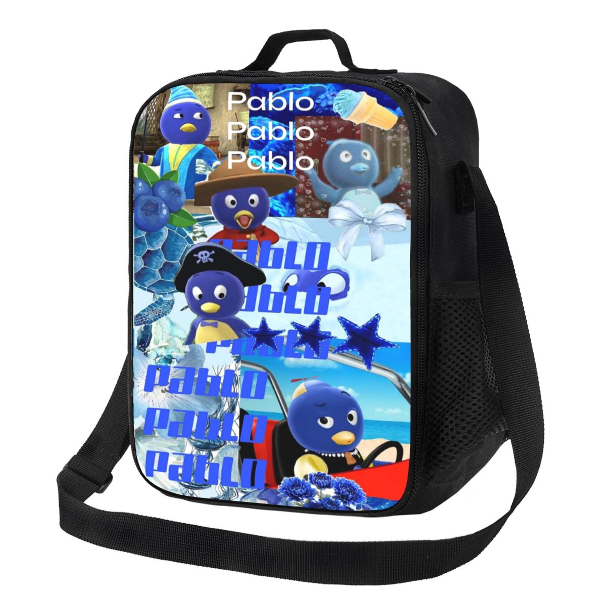 Pablo Backyardigans Lunch Bag Portable Tote Bag Insulated Lunch Box ...
