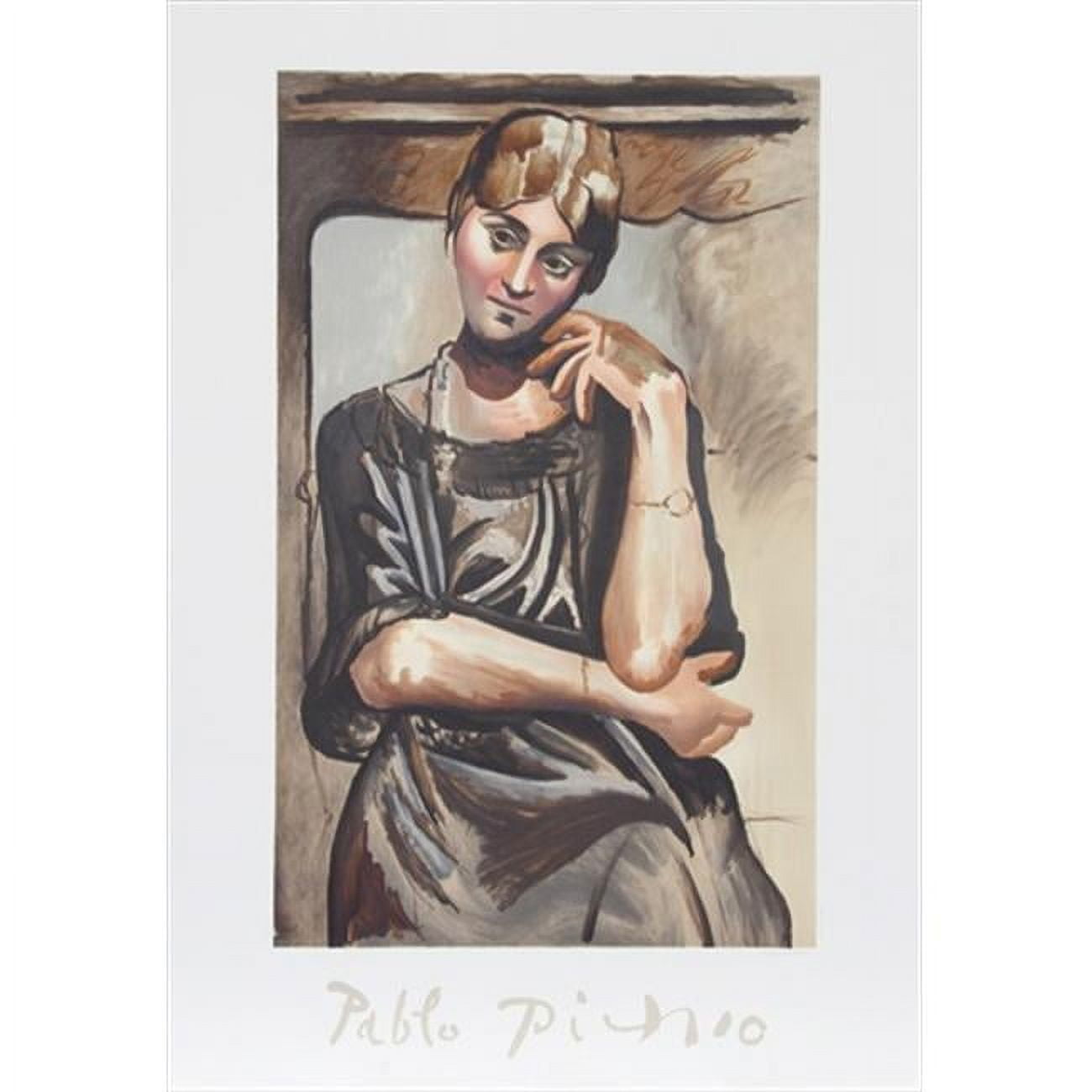 Pablo Picasso 2039 Olga Picasso- Lithograph on Paper 29 In. x 22 In ...