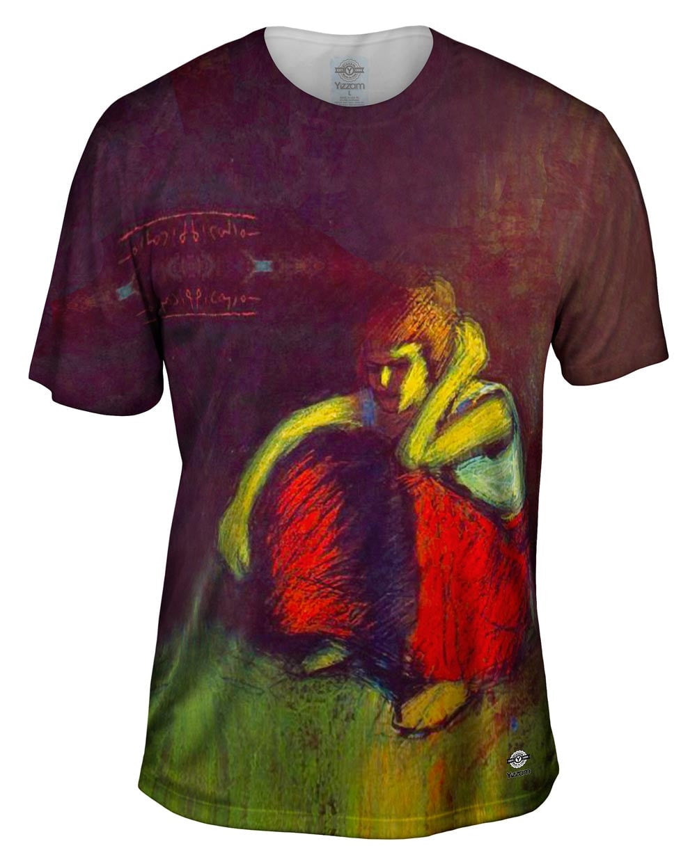 Pablo Picasso - A red skirt 1901 Mens T-Shirt All Over Print - Walmart.com