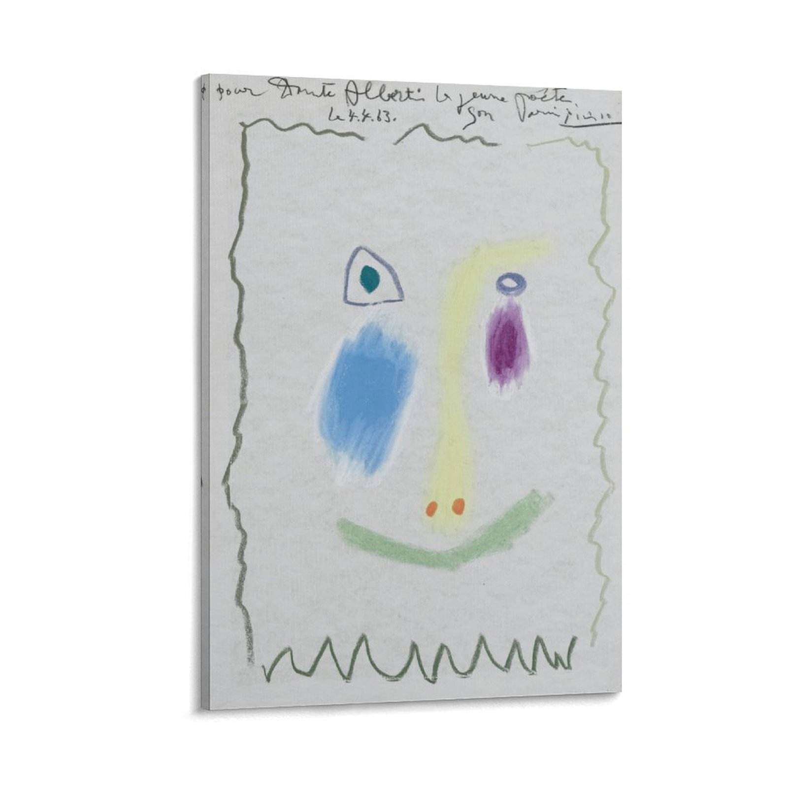 Pablo Picasso Abstract Print Painting (103) Artworks Canvas Poster Room ...