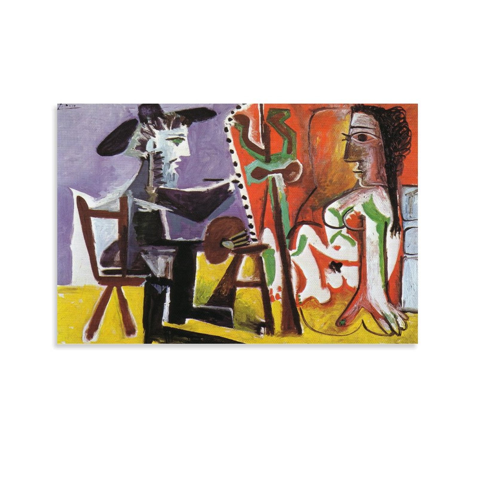 Pablo Picasso Abstract Print Painting (184) Poster Cool Artworks ...