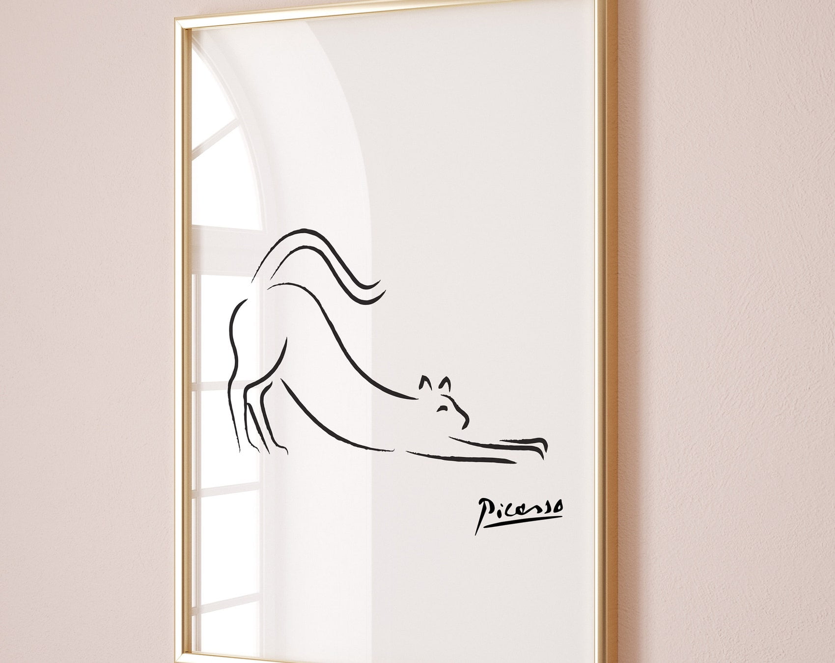 Pablo Picasso - Cat poster, Picasso Exhibition poster, Picasso ...