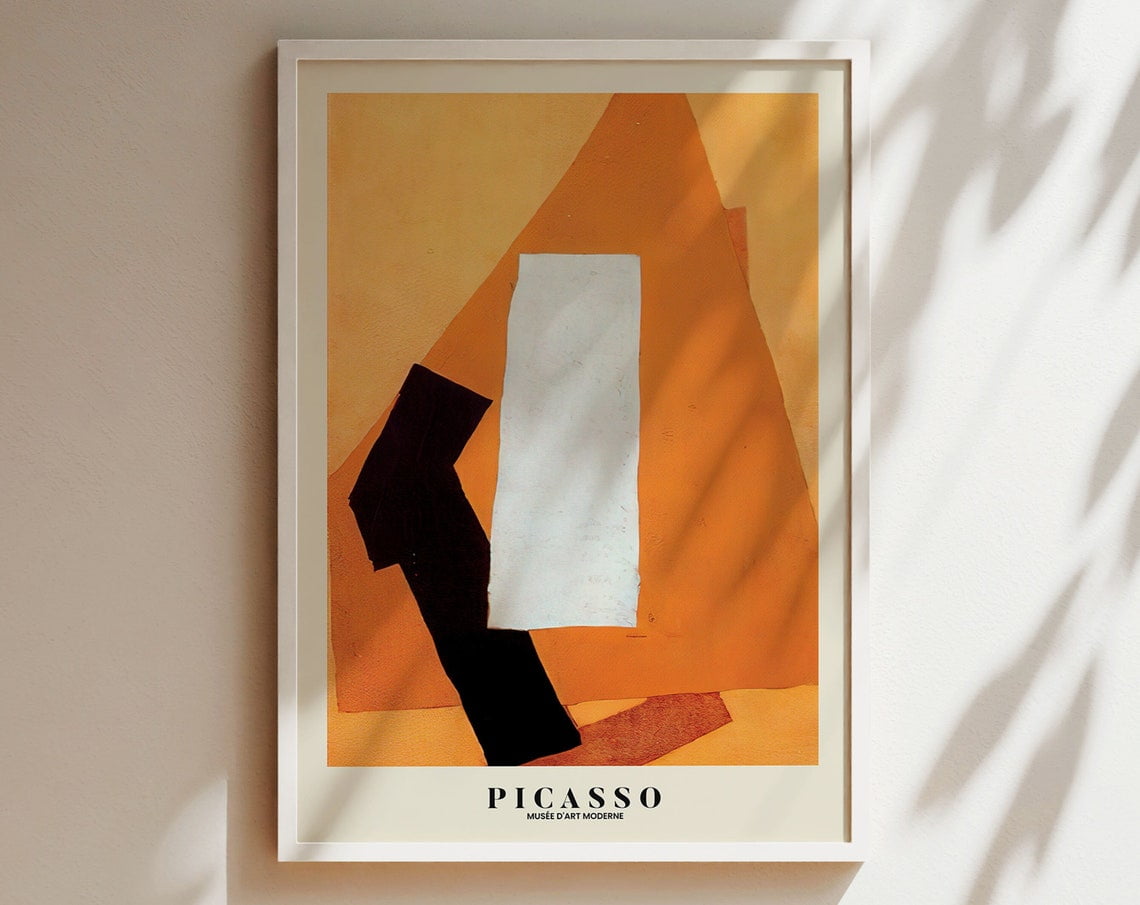 Pablo Picasso Exhibition Poster, Famous Gallery Wall Art Print ...