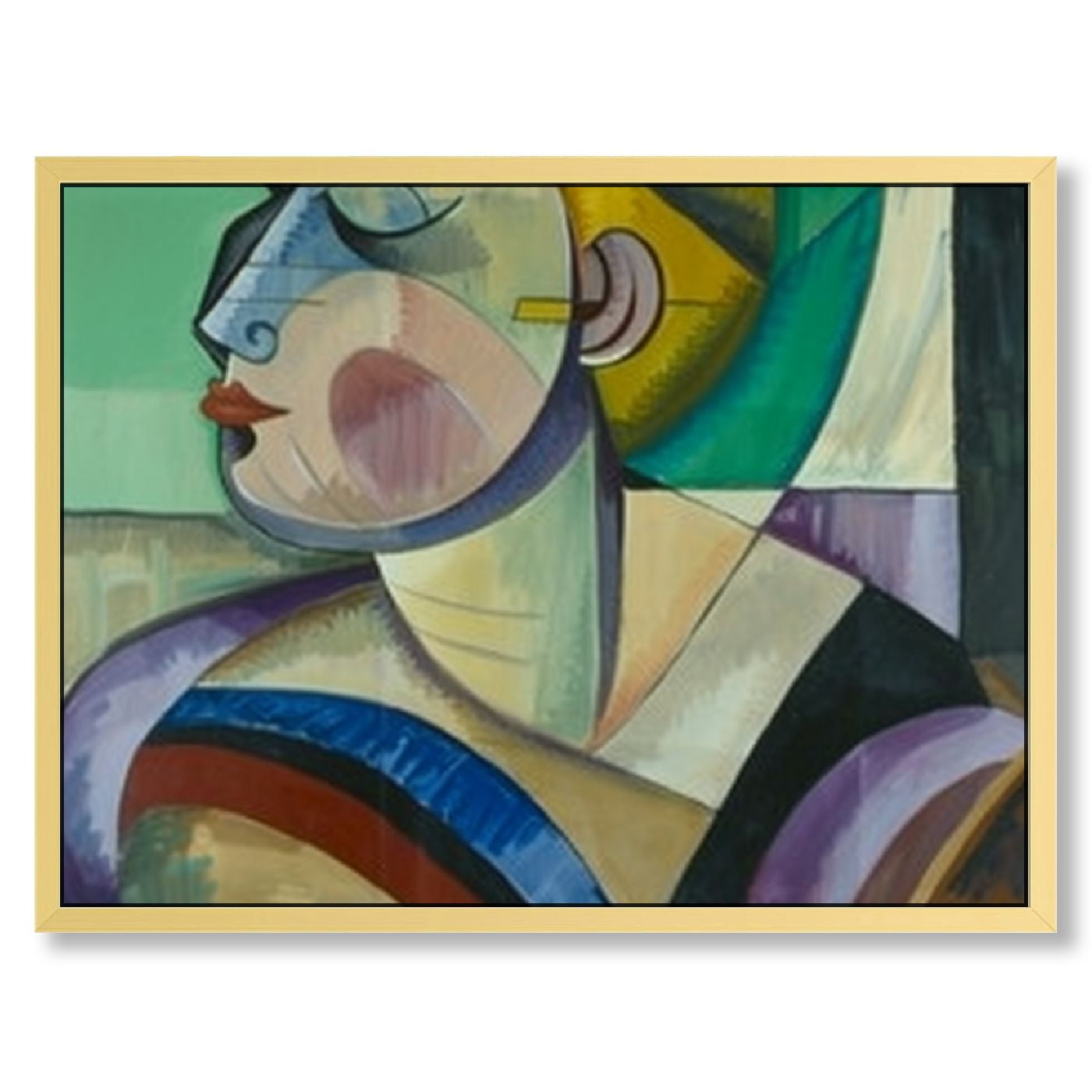 Pablo Picasso Exhibition Poster - Woman Reading - Young Lady Poster ...