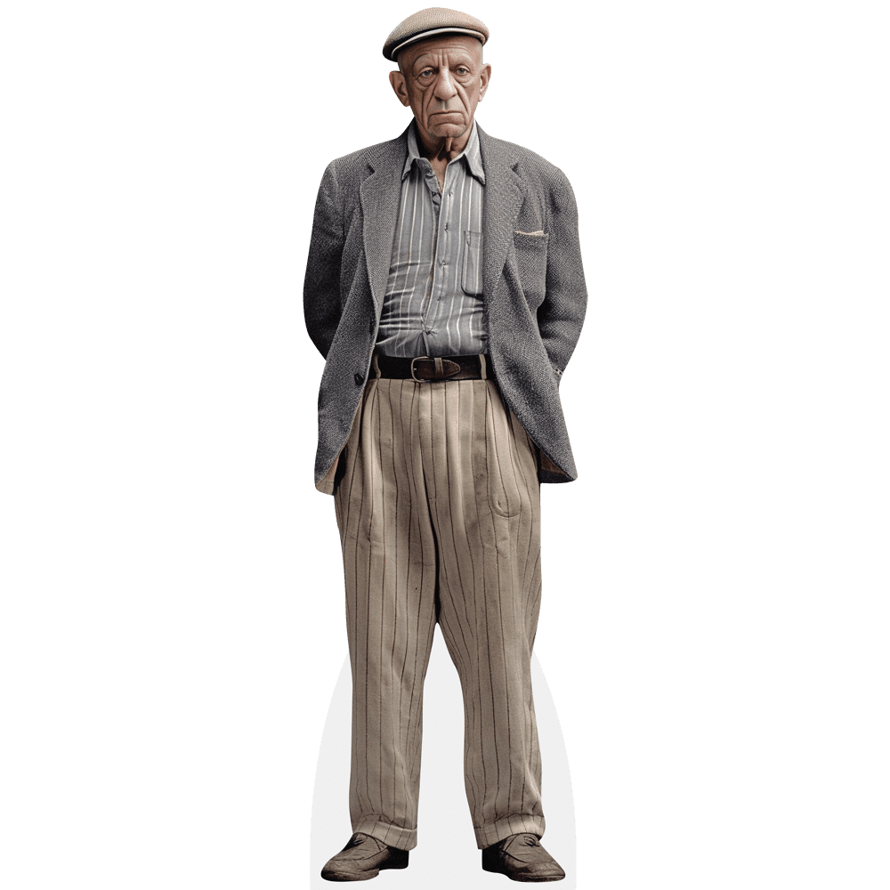 Pablo Picasso (Hat) Lifesize Cardboard Cutout Standee - Walmart.com