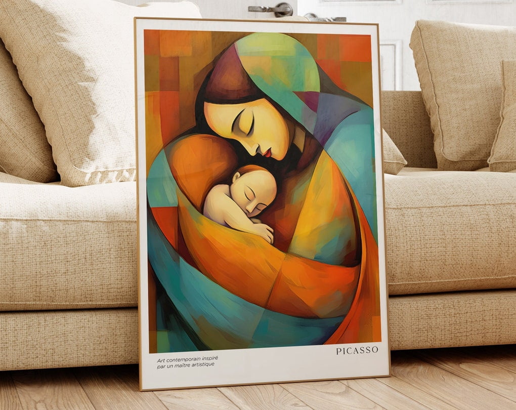 Pablo Picasso Poster, Abstract Vintage Art Print, Minimalist Gift Idea ...