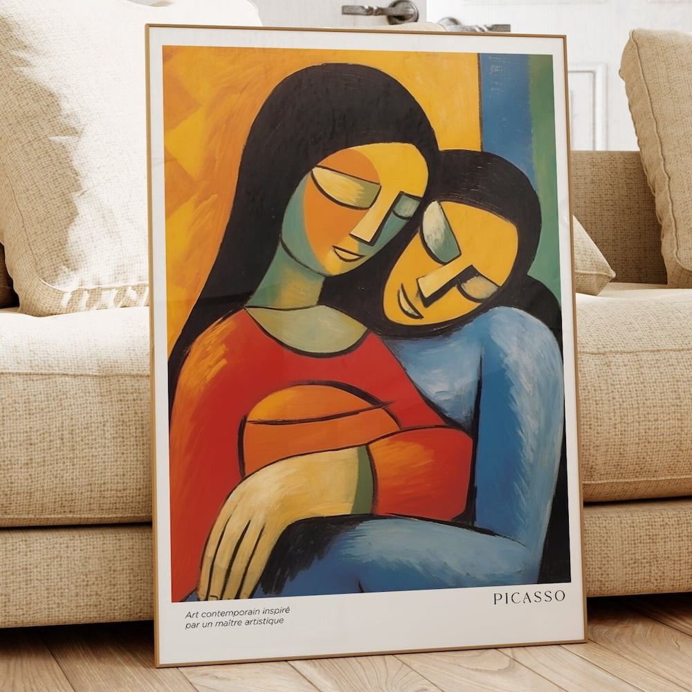 Pablo Picasso Poster, Abstract Vintage Art Print, Minimalist Gift Idea ...