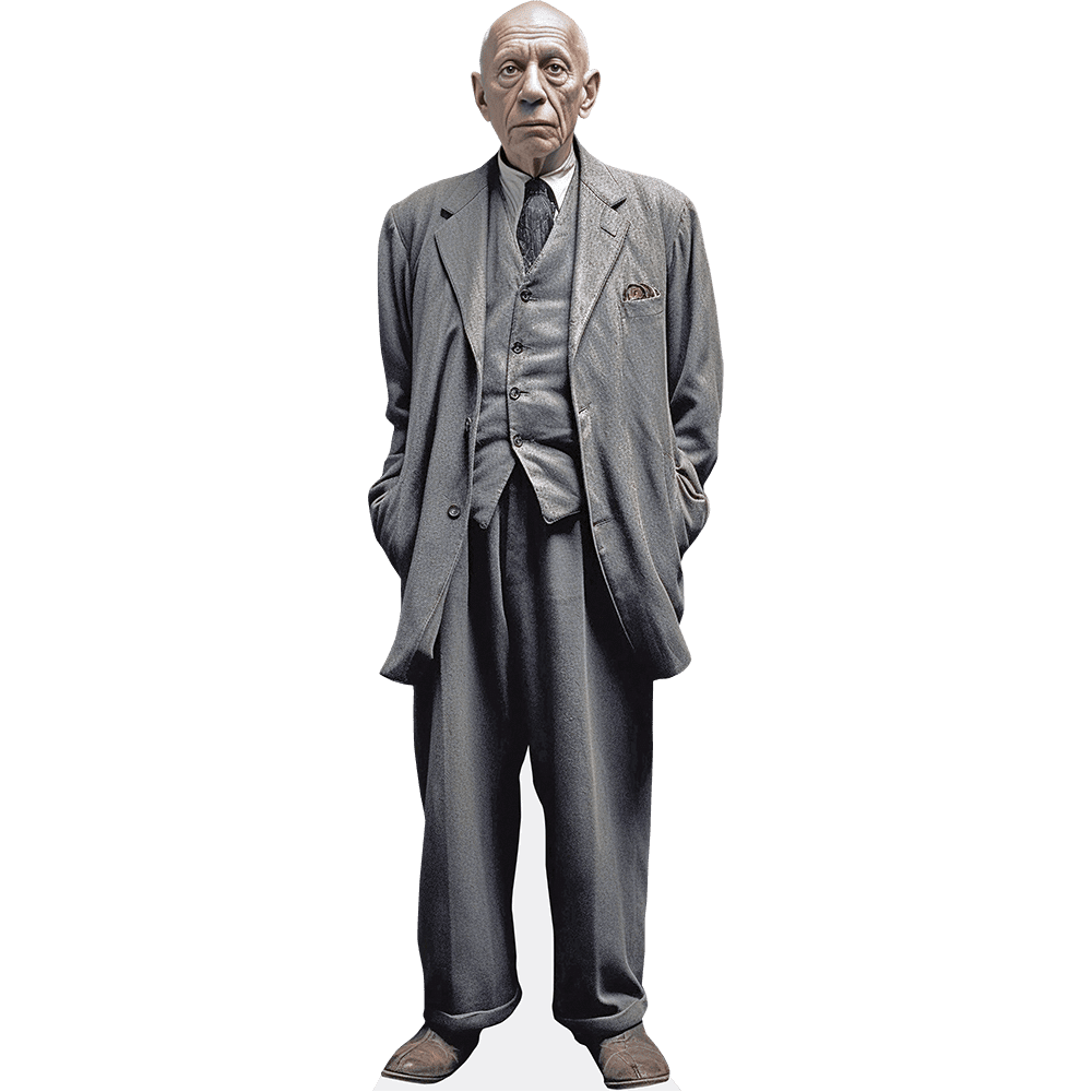 Pablo Picasso (Suit) Lifesize Cardboard Cutout Standee - Walmart.com