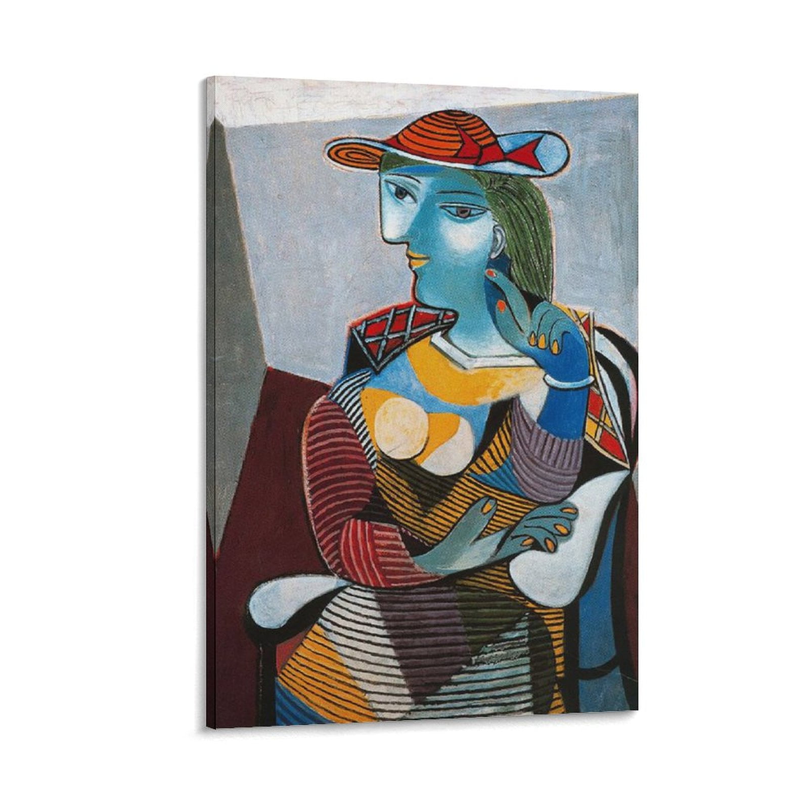 Pablo Picasso Wall Art Portrait of Marie-Thérèse Walter Canvas Wall Art ...