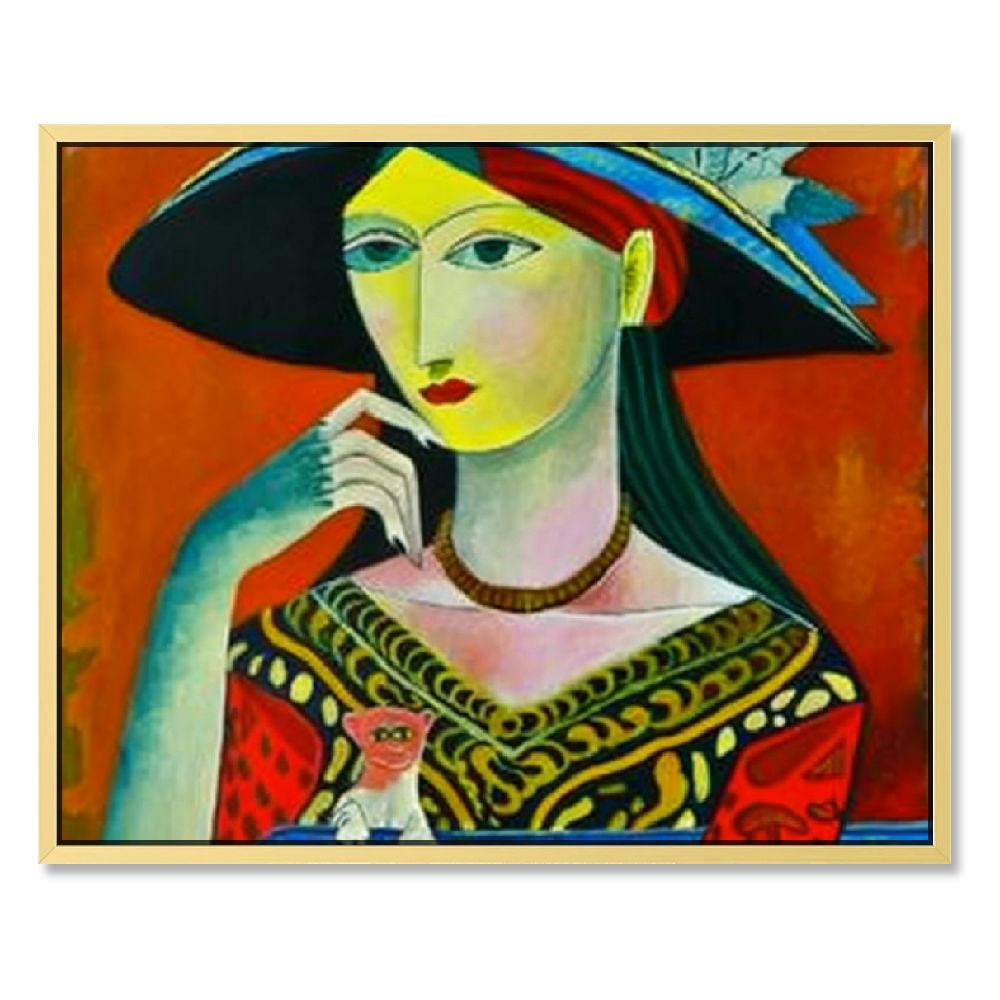 Pablo Picasso Wall Art Prints - Portrait of Marie Abstract Poster ...