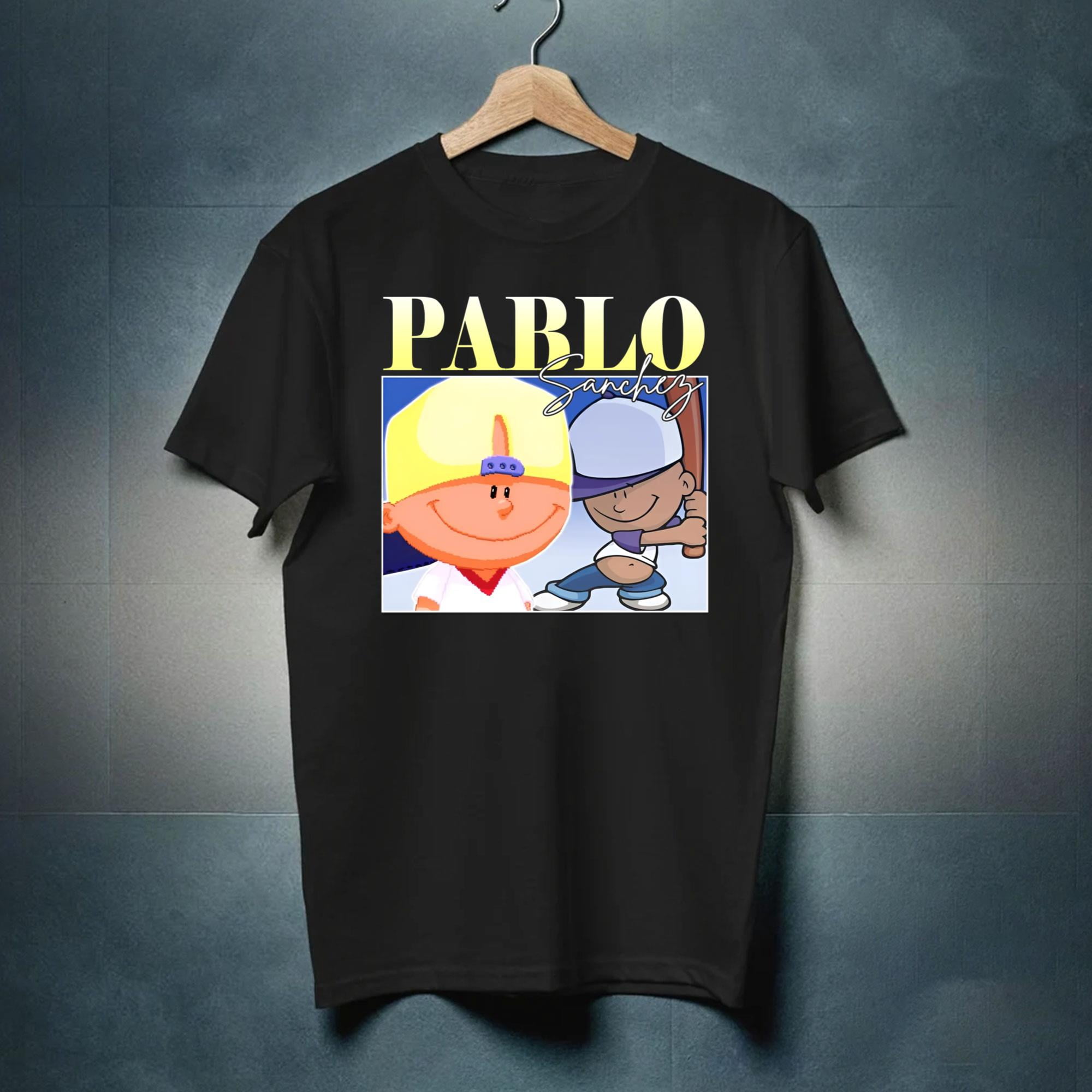 Pablo Sanchez Vintage Retro 90S Bootleg Backyard Baseball Essential T ...