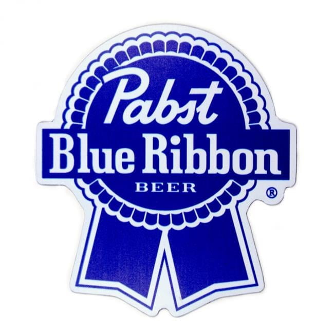 Pabst Blue Ribbon Logo Magnet - Walmart.com