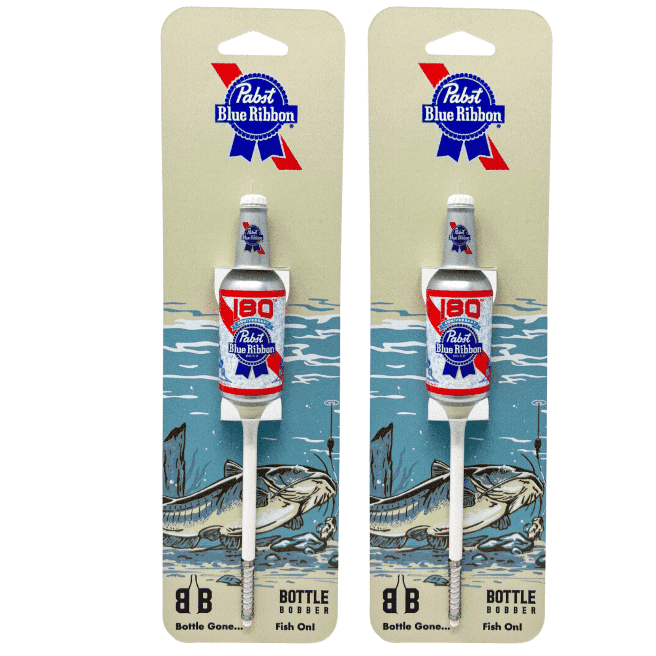 Pabst Blue Ribbon Blend Bottle Fishing Bobber, 2-Pack - Walmart.com