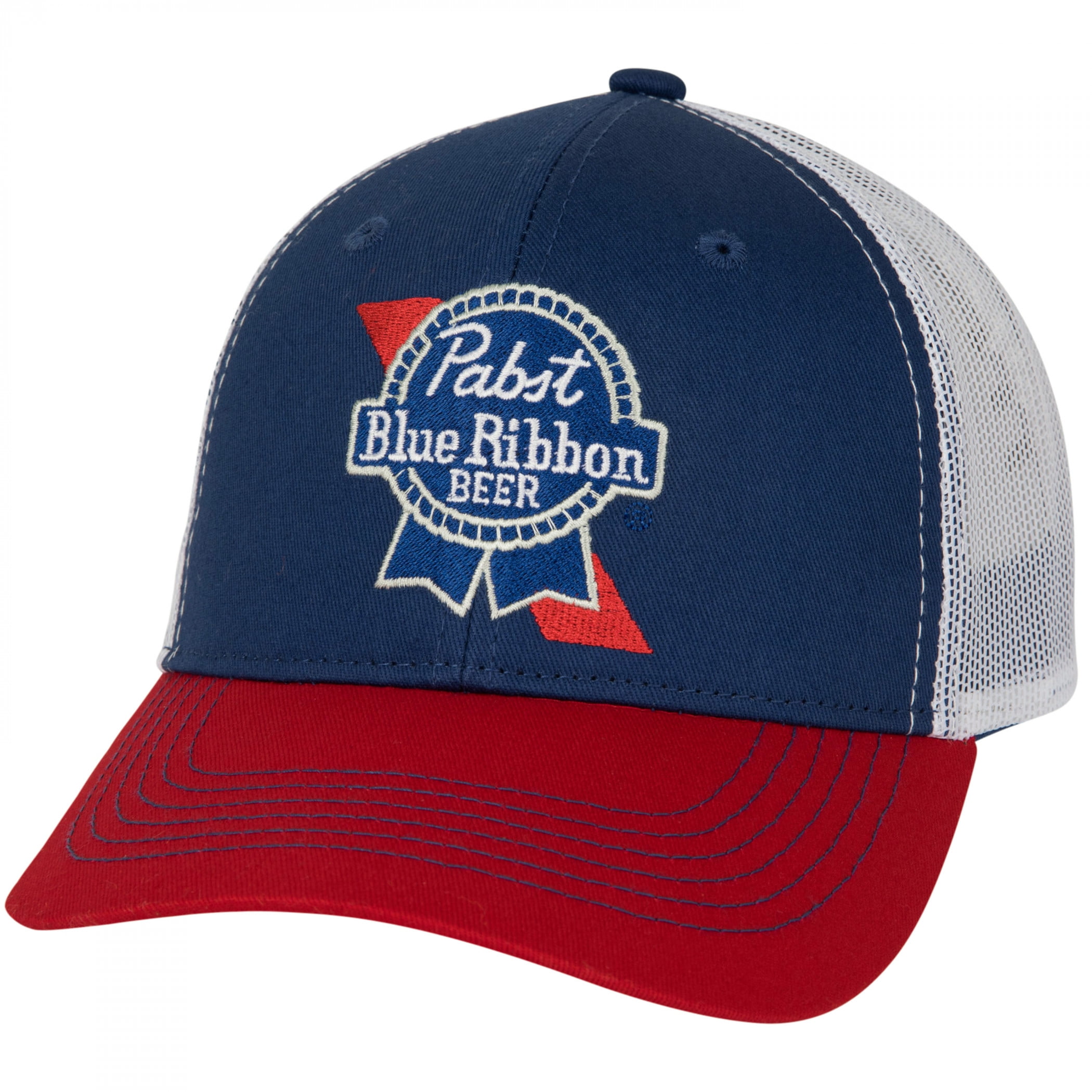 Pabst Blue Ribbon Embroidered Logo Hat - Walmart.com
