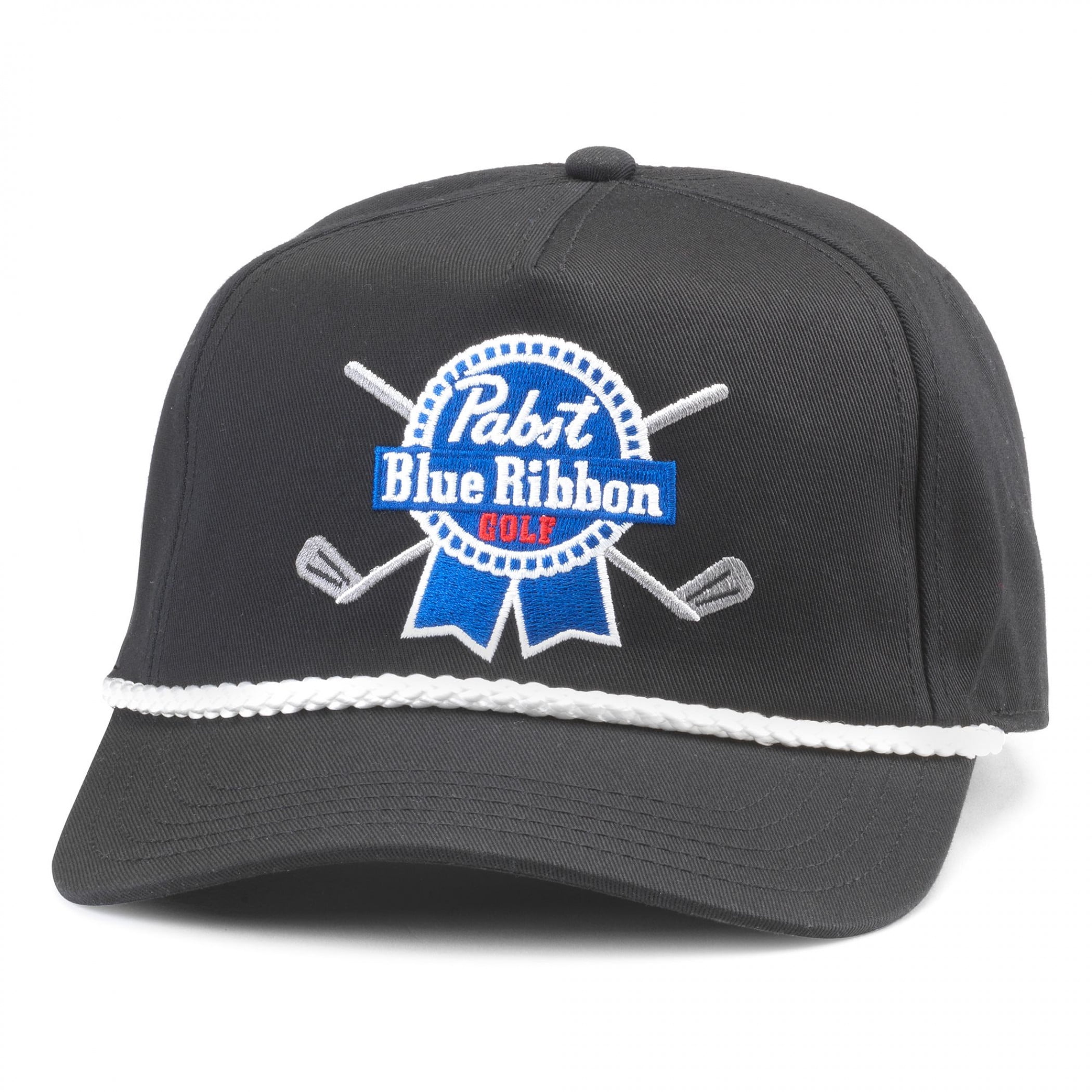 Pabst Blue Ribbon Golf Logo Rope Hat - Walmart.com