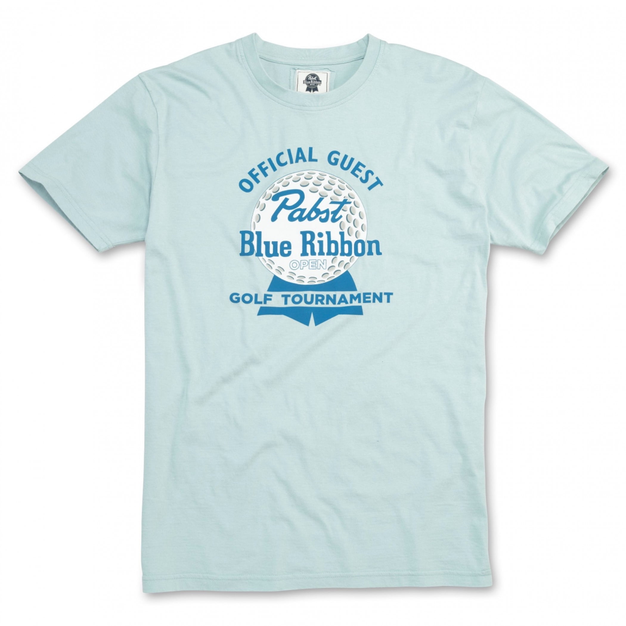 Pabst Blue Ribbon Golf Tournament Guest Brass Tacks T-Shirt-XLarge ...