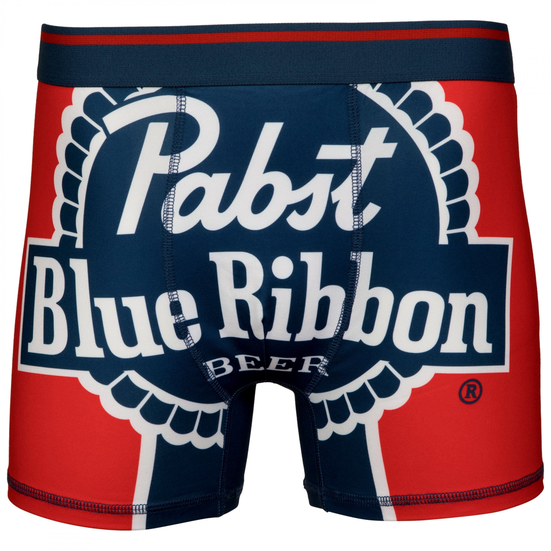 Pabst Blue Ribbon Officially Licensed Oversized Logo Boxer Briefs ...