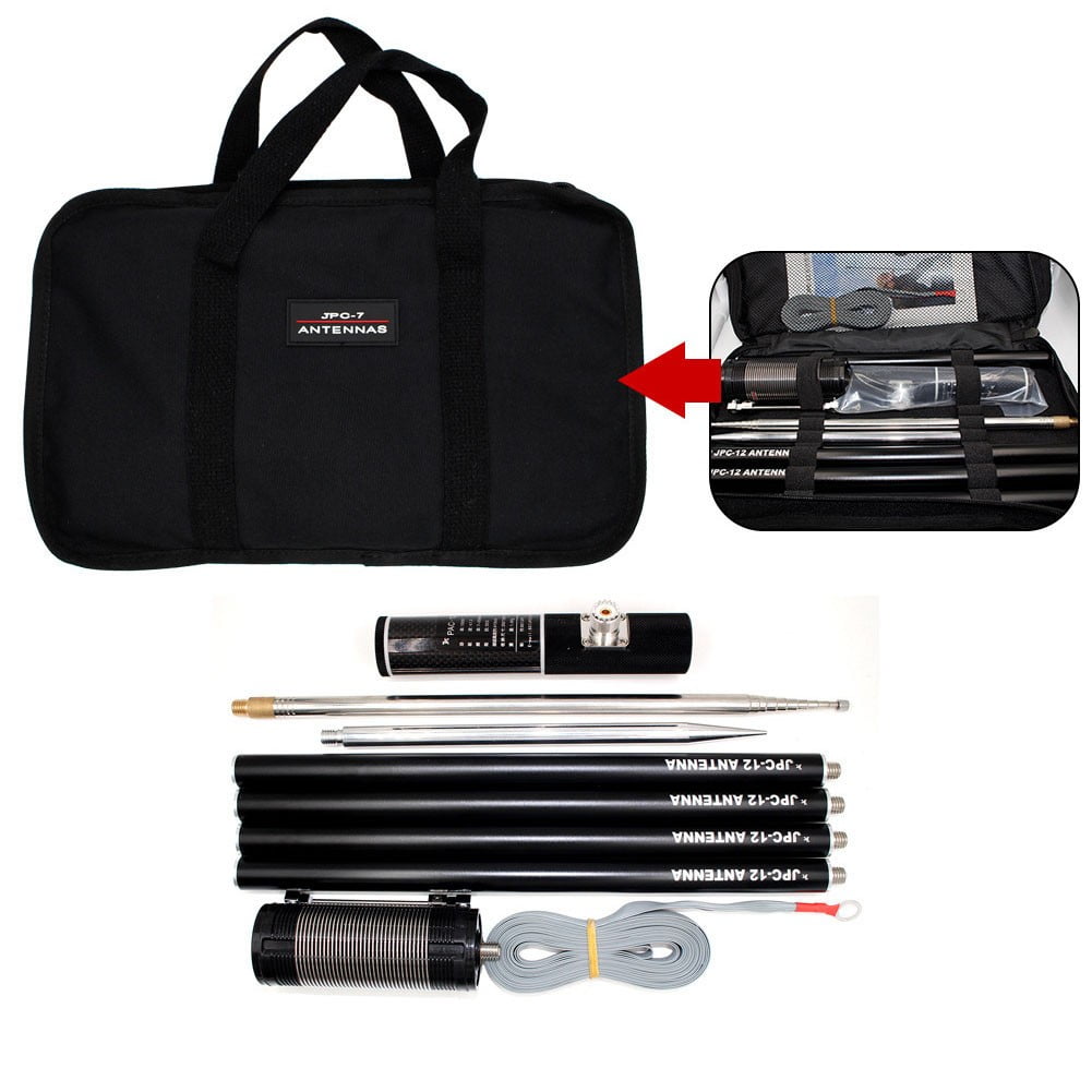 PAC-12 7MHz-50MHz 100W 8-Band HF Portable Rhortwave GP Antenna QRP For ...