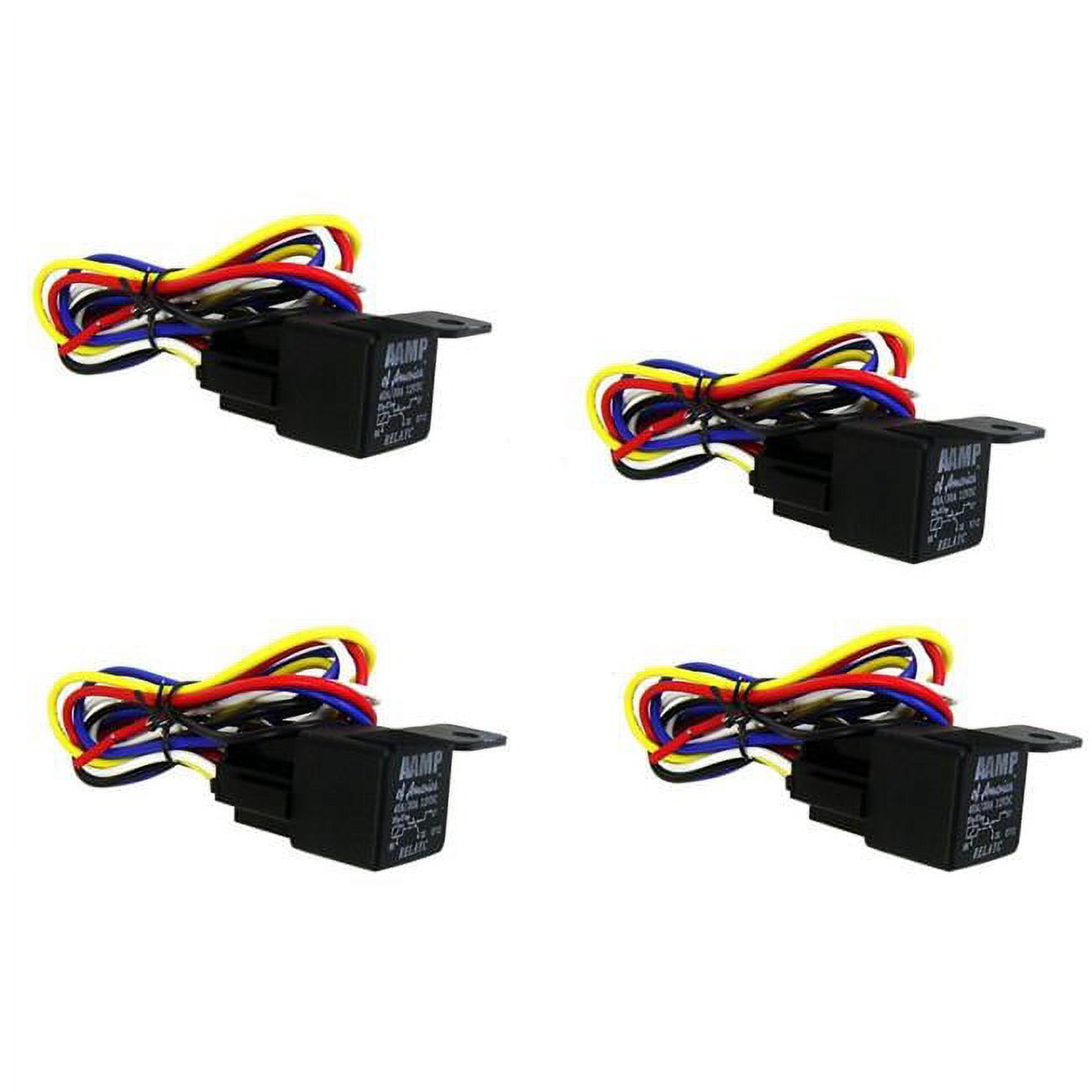 Pac Audio BRS007 RelayC 24 in. 30-40A Power Relay - Walmart.com