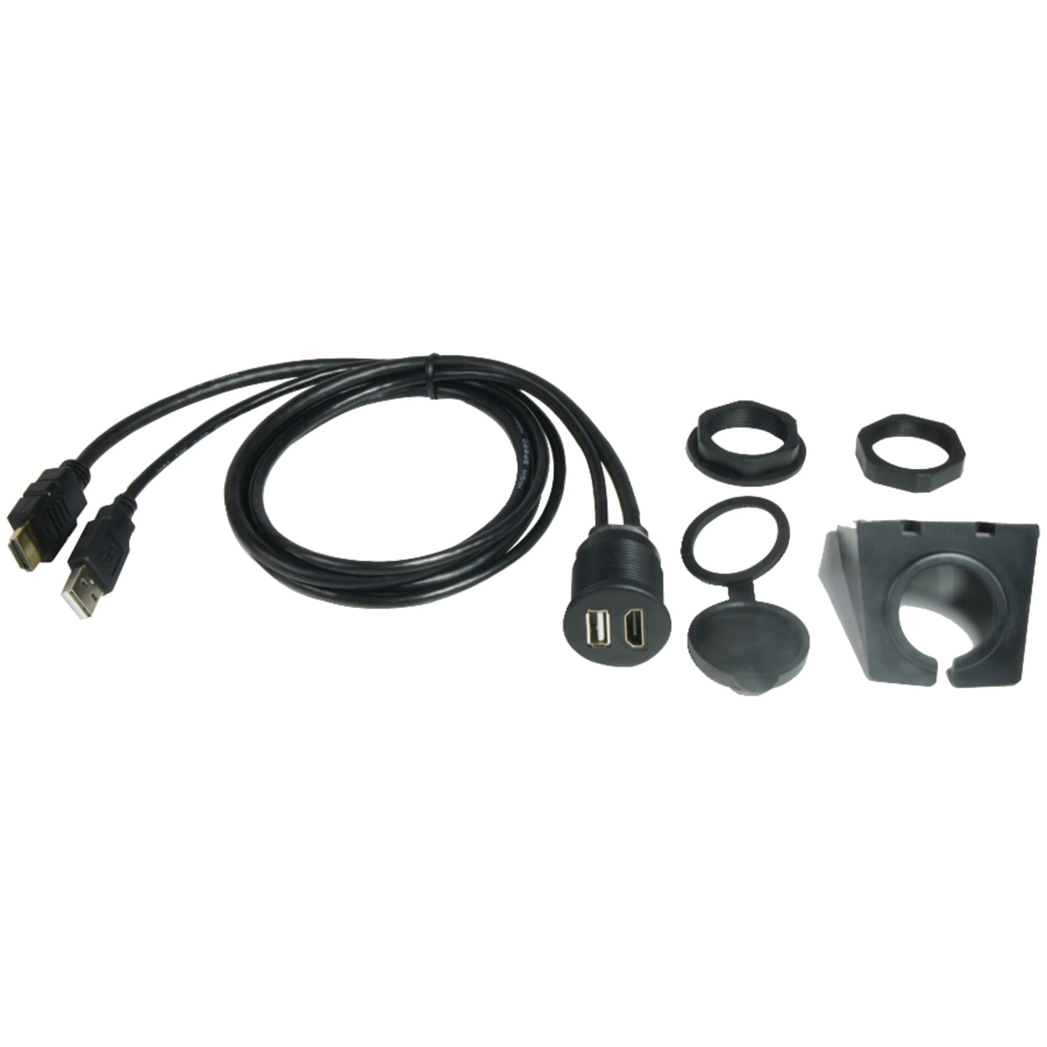 Pac® Hdmi--cbl 3-foot Dash-mount Extension Cables For Hdmi And ...