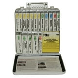 Pac-Kit 24 Unit Steel First Aid Kits, Weatherproof Steel HSA/FSA ...
