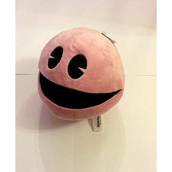 Pac-Man 4" Pink Plush PACMAN Character - Walmart.com