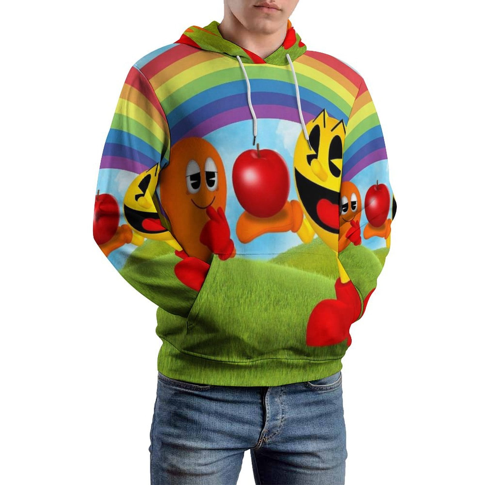 Pac_Man American Horror Stories Unisex Anime Hoodie Pullover Hooded ...