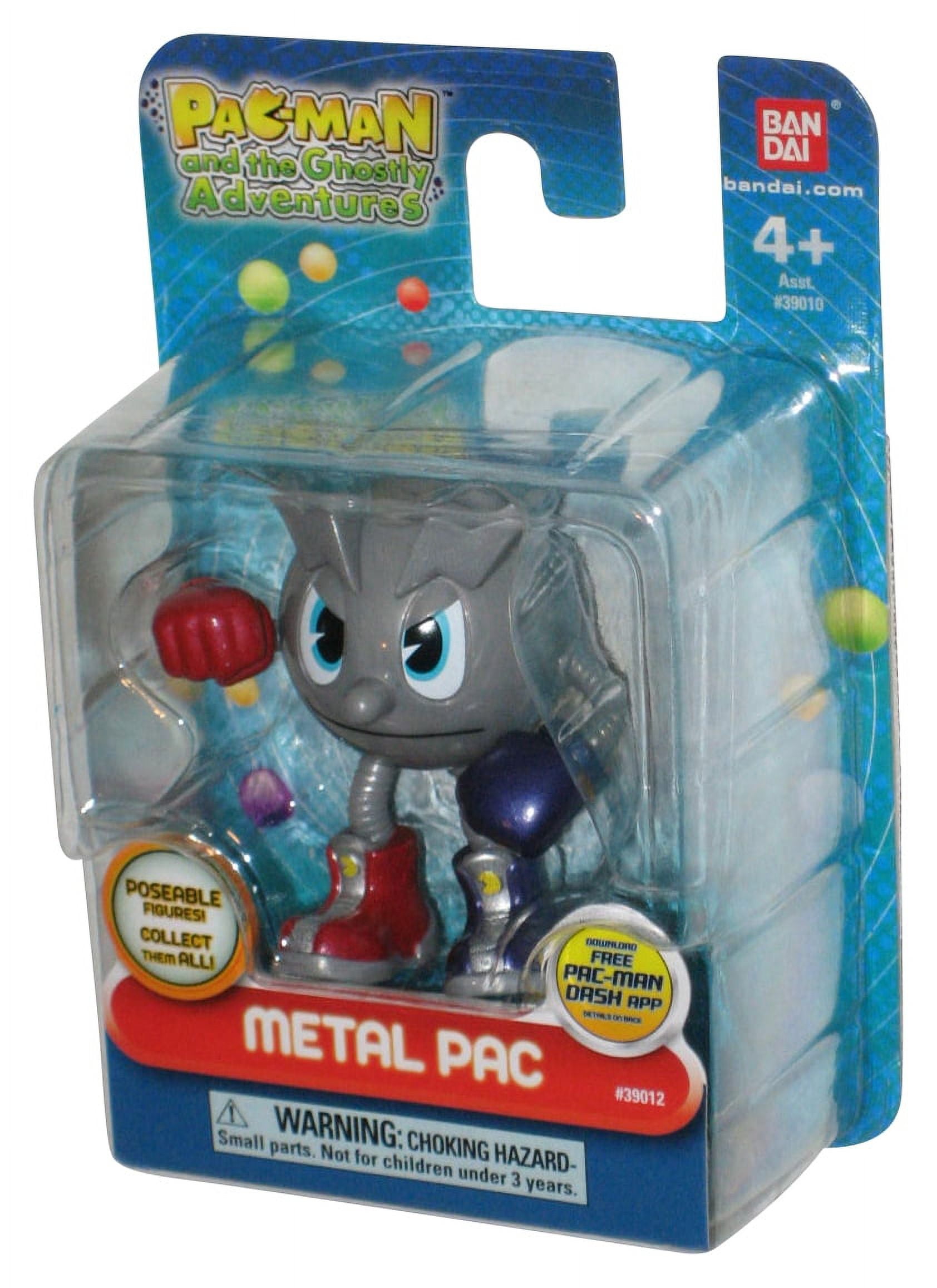 Pac-Man And The Ghostly Adventures Metal Pac (2013) Bandai 2-Inch ...
