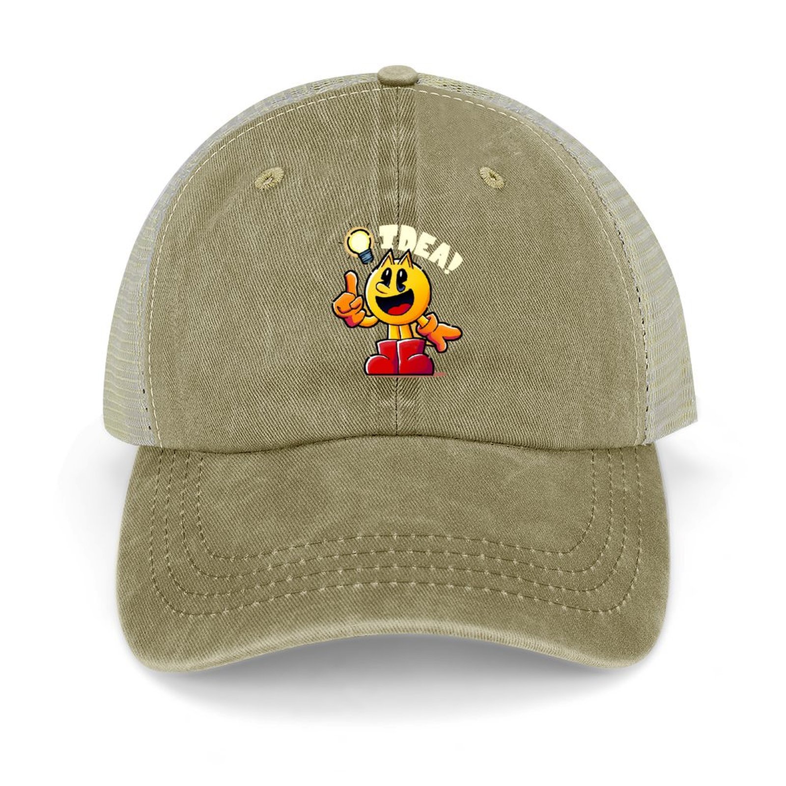 Pac_Man Anime Structured Cotton Baseball Cap with Adjustable Closure ...