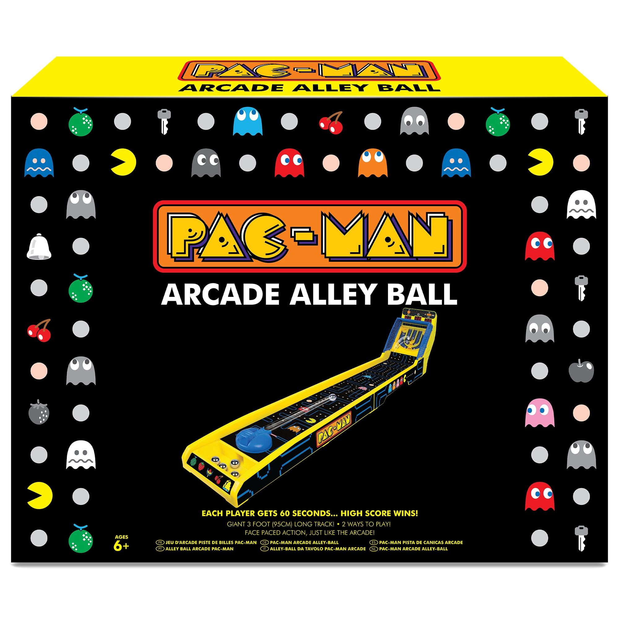 Pac-Man: Arcade Alley-Ball - Premium Series, 3 Foot Track, Lights ...