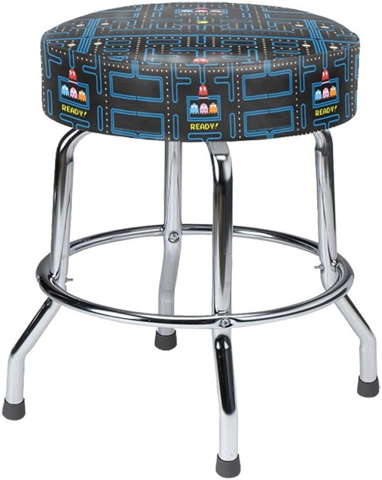 Pac Man Arcade Game Cocktail Table Swivel Bar Stool - Walmart.com