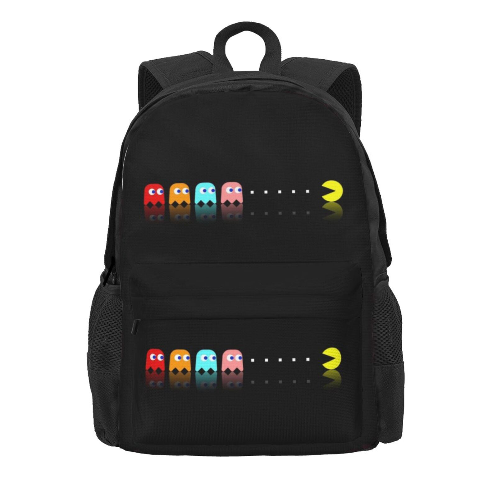 Pac-Man Backpack Adjustable Lightweight Daypack Large Capacity School ...
