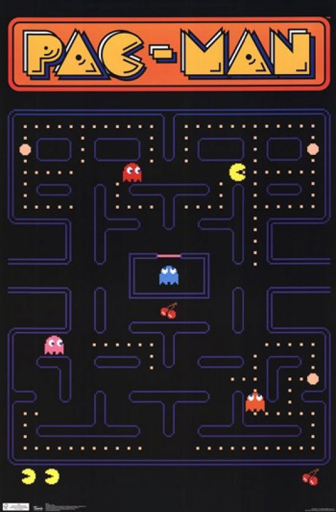 Pac-Man - Board Laminated Poster Print (24 x 36) - Walmart.com
