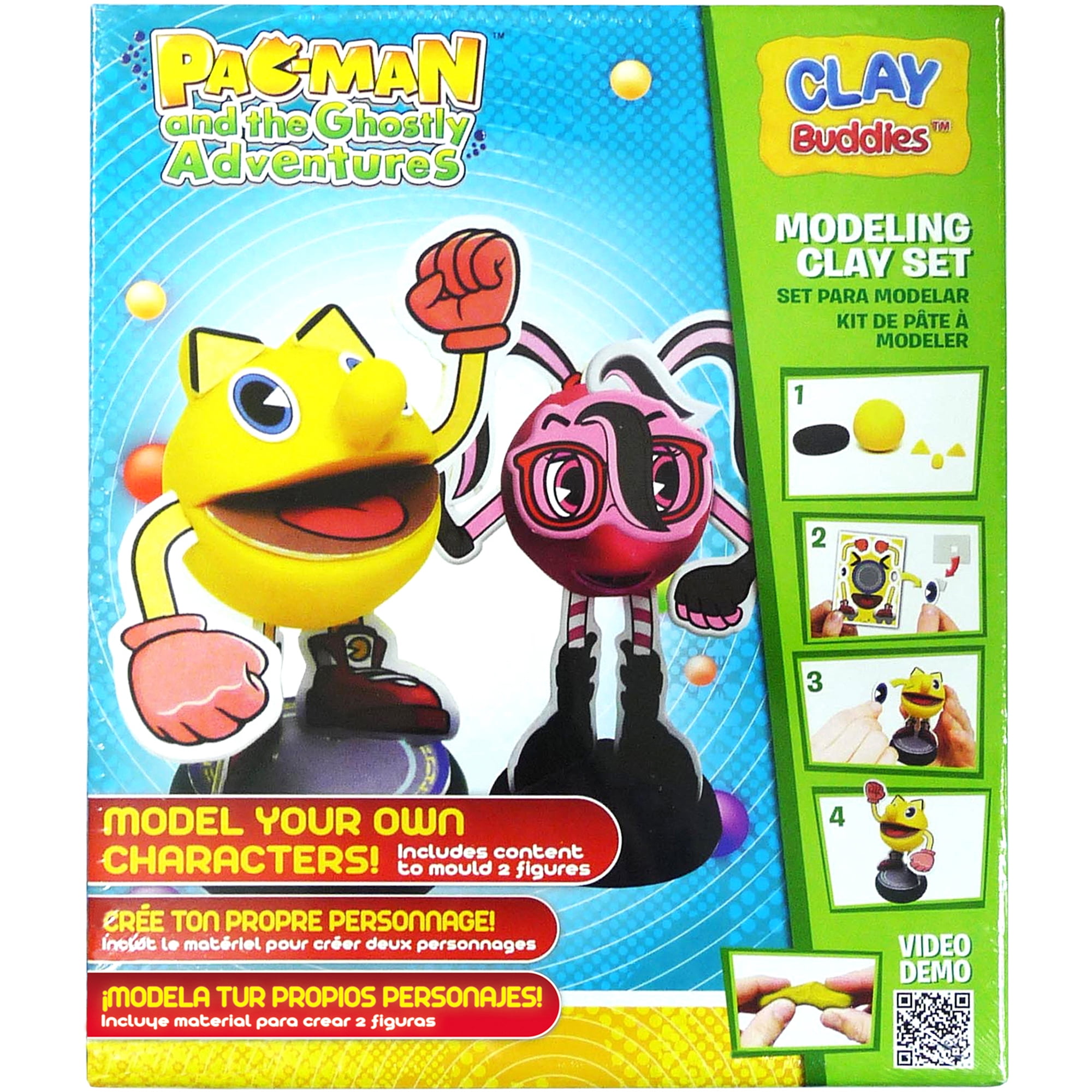 Pac Man Clay Buddies Starter Pack - Walmart.com